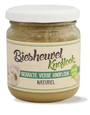 Biesheuvel gehakte knoflook - Veldzicht Hoeve